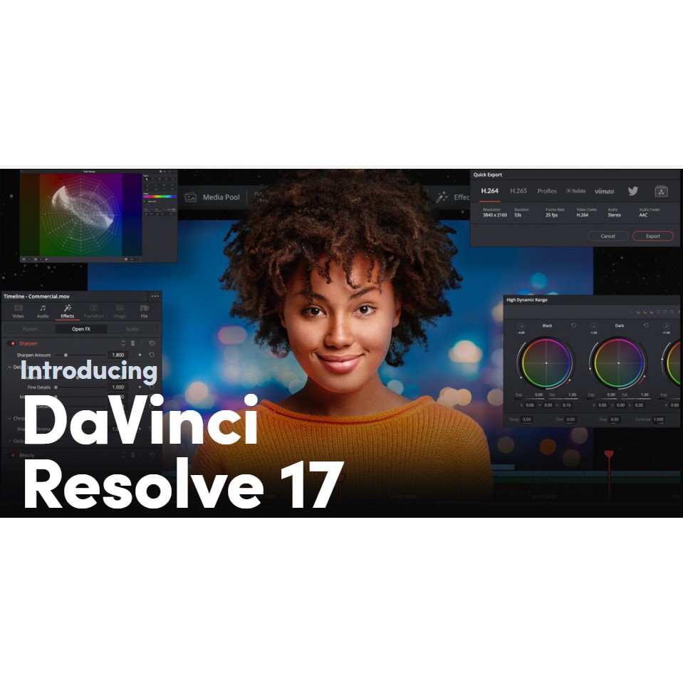 NEW Davinci Resolve Studios 17 FULL VERSION || LIFETIME USE || COMES IN ...