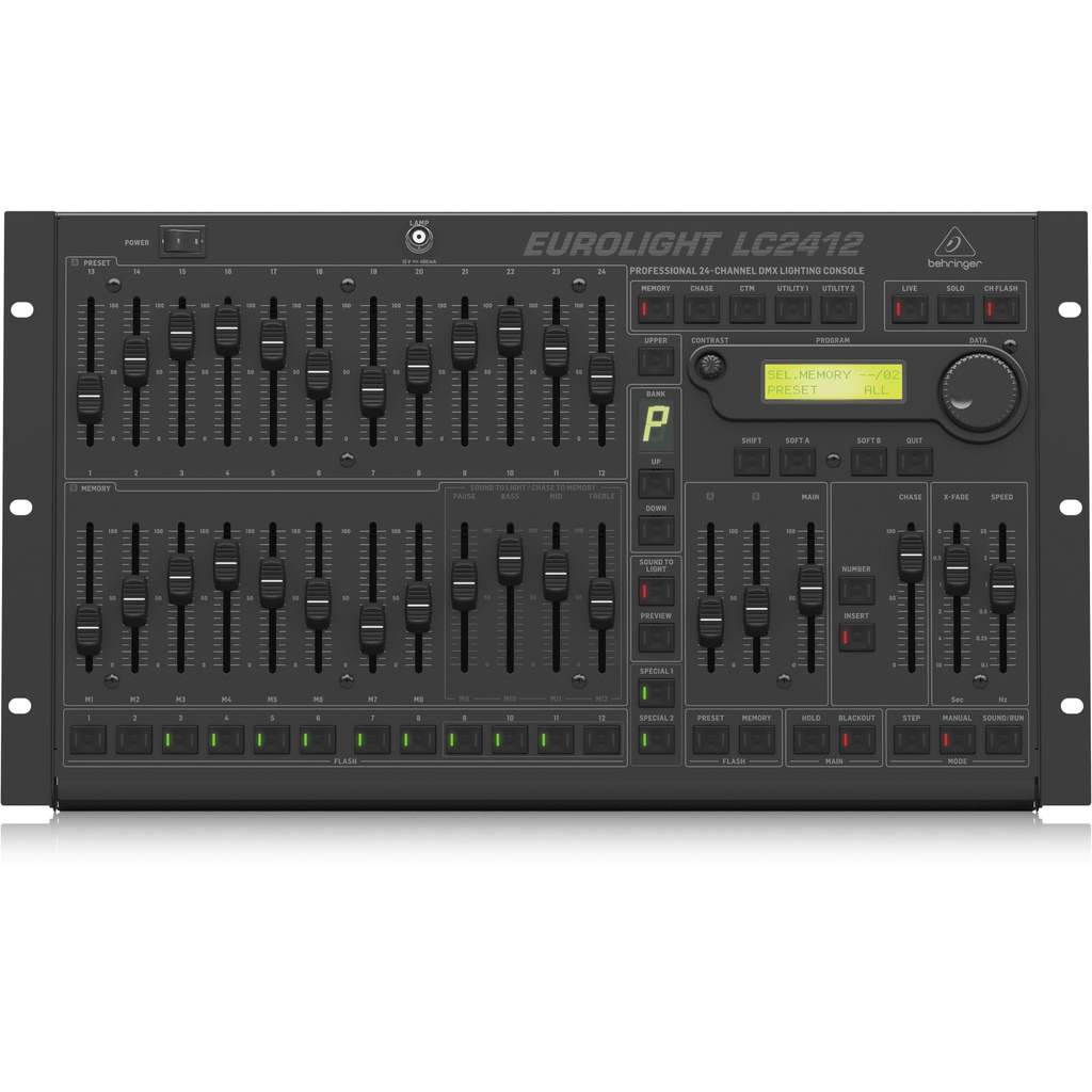 BODEGA SALE BEHRINGER LC2412 Eurolight Professional 24 Channel DMX ...