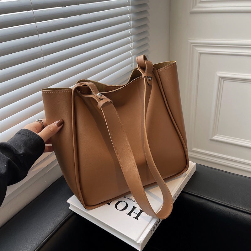 Retro Large-Capacity Bags Women's Autumn Winter New Style Trendy Simple ...