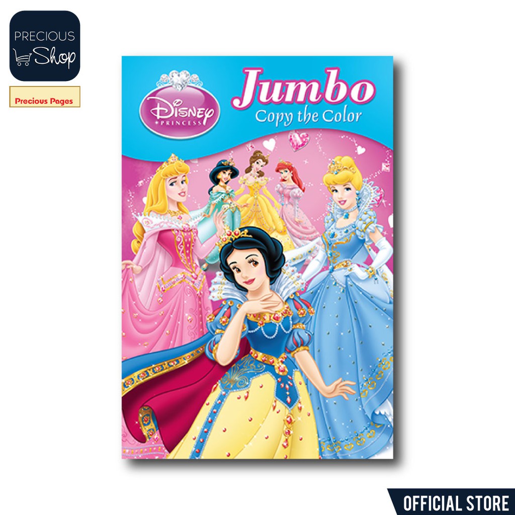 Disney Princesses Jumbo Copy The Color | Shopee Philippines
