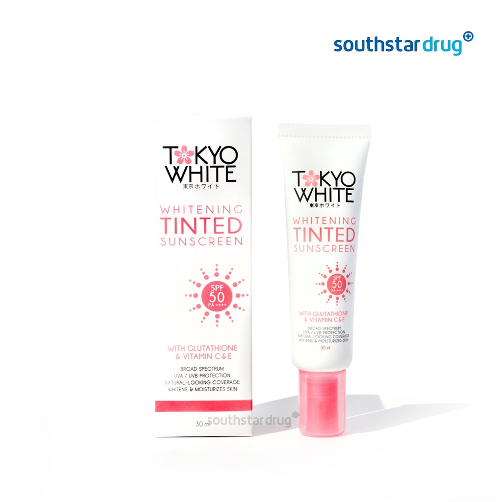 Tokyo White Whitening Tinted Sunscreen 30ml | Shopee Philippines