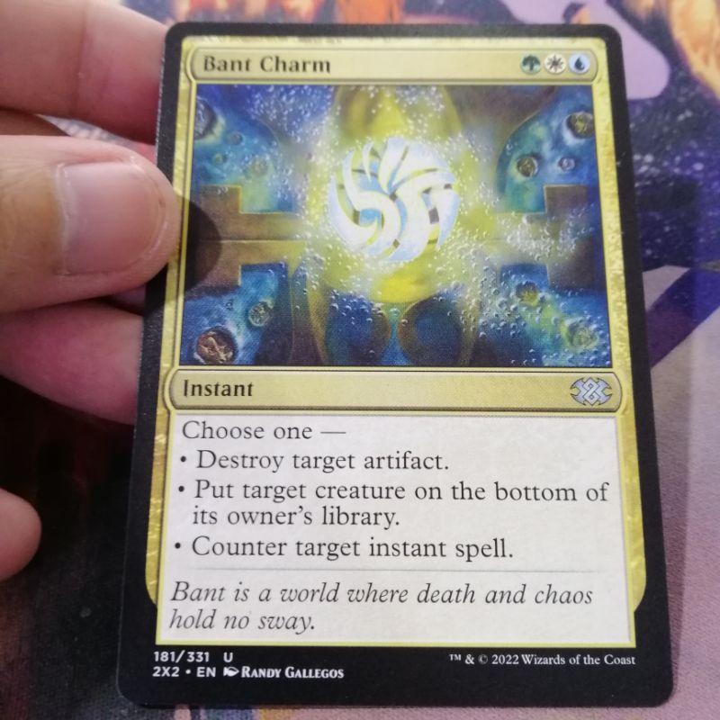 1 Bant charm 2X2 double masters MTG card magic commander EDH | Shopee ...