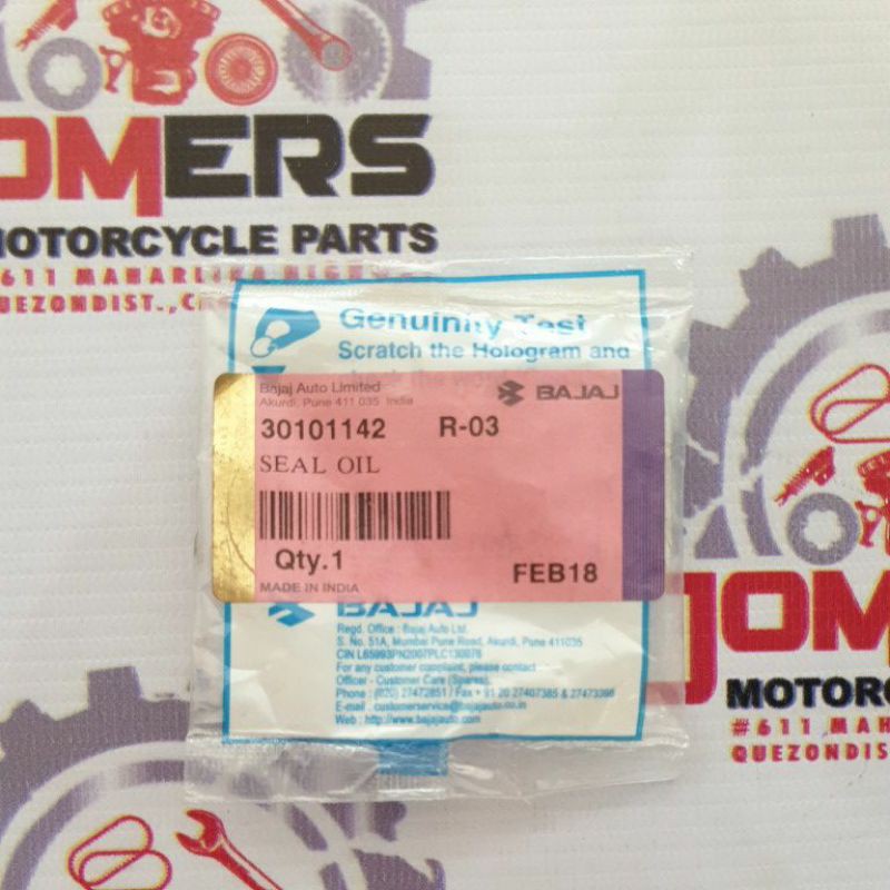 30101142 CT100 Kick Starter Oil Seal GENUINE 30101142 (G2-A) | Shopee ...
