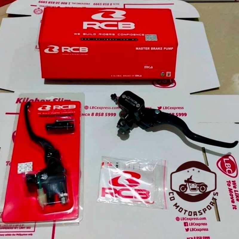 RCB Brake Master Pump E-3 14mm (rigth)and Clutch Pertch E2/E3 (left ...