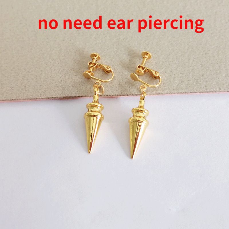 Anime Spy X Family Earrings Yor Forger Anya Cosplay Drop Earrings Gold ...