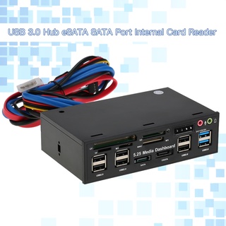 GSE Multi-Function USB 3.0 Hub eSATA SATA Port Internal Card Reader PC ...
