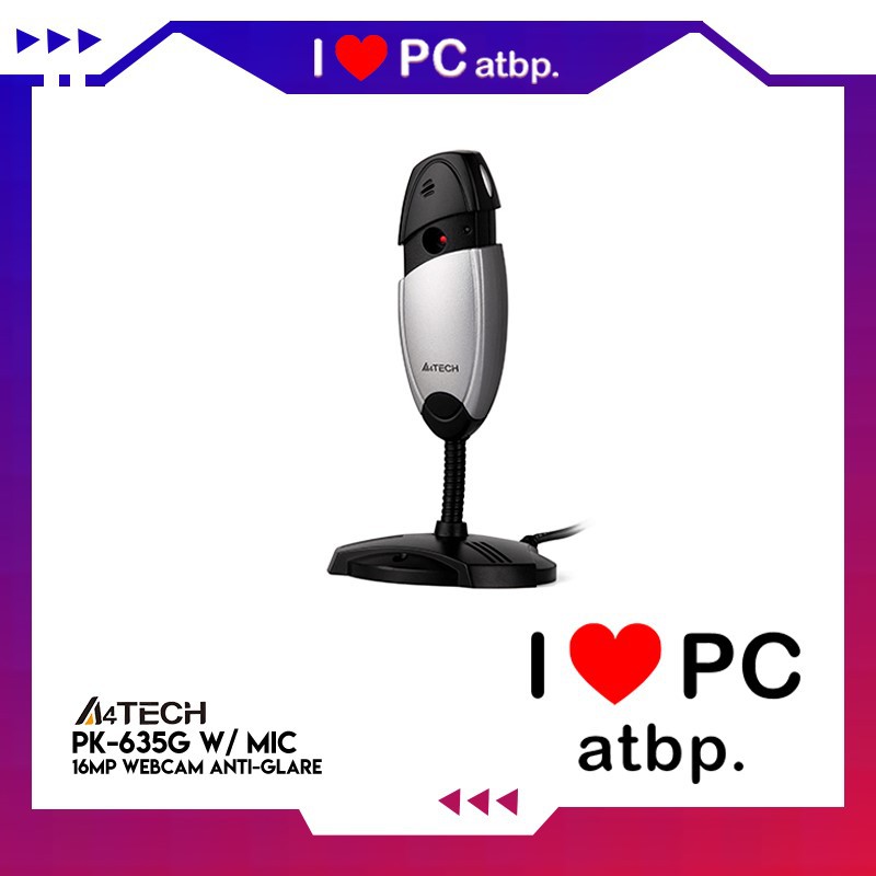 A4Tech Webcam Anti-Glare PK-635G 16MP w/ MIC | Shopee Philippines