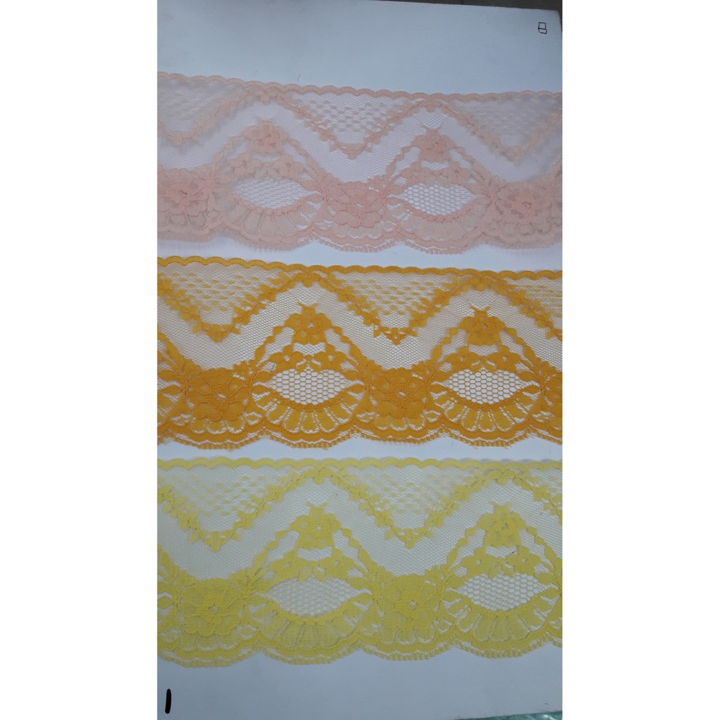 3 inches lace for dress craft | Shopee Philippines