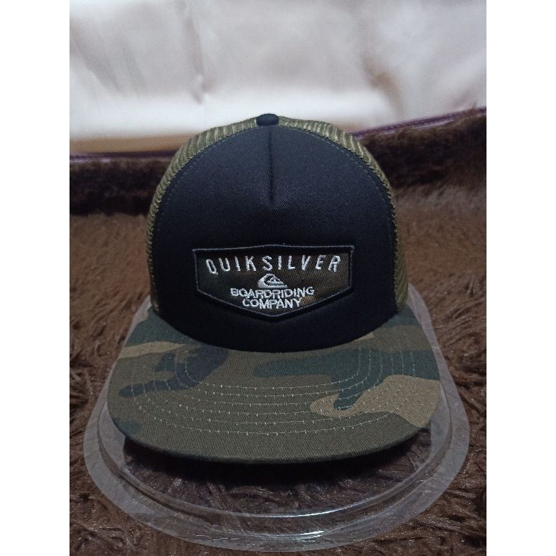 Quicksilver Camo Net/Trucker Snapback Cap | Shopee Philippines