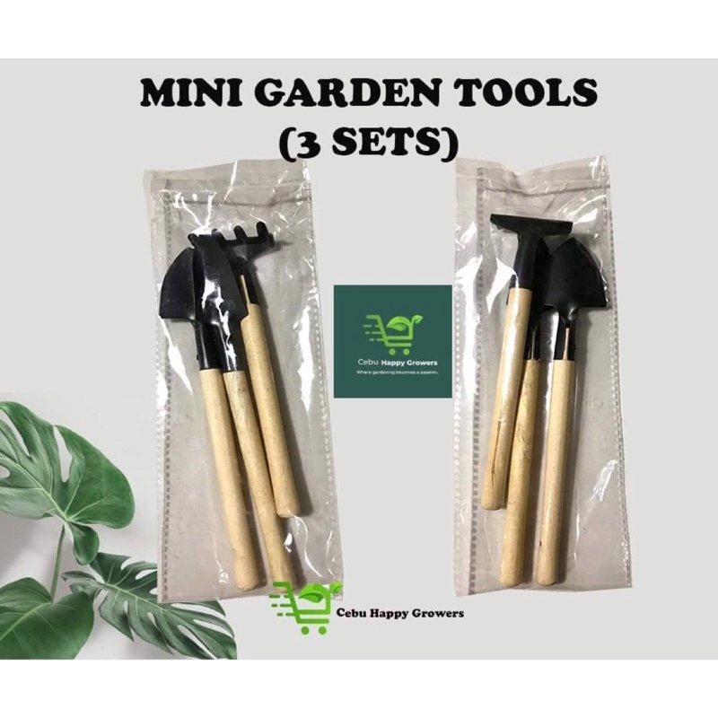 3pcs Mini Garden Tool Sets (with Shovel, Rake, Spade) | Shopee Philippines