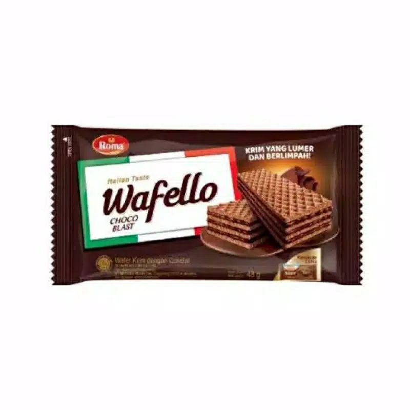 Roma Wafello Chocolate Choco Blast contains 10 pcs | Shopee Philippines