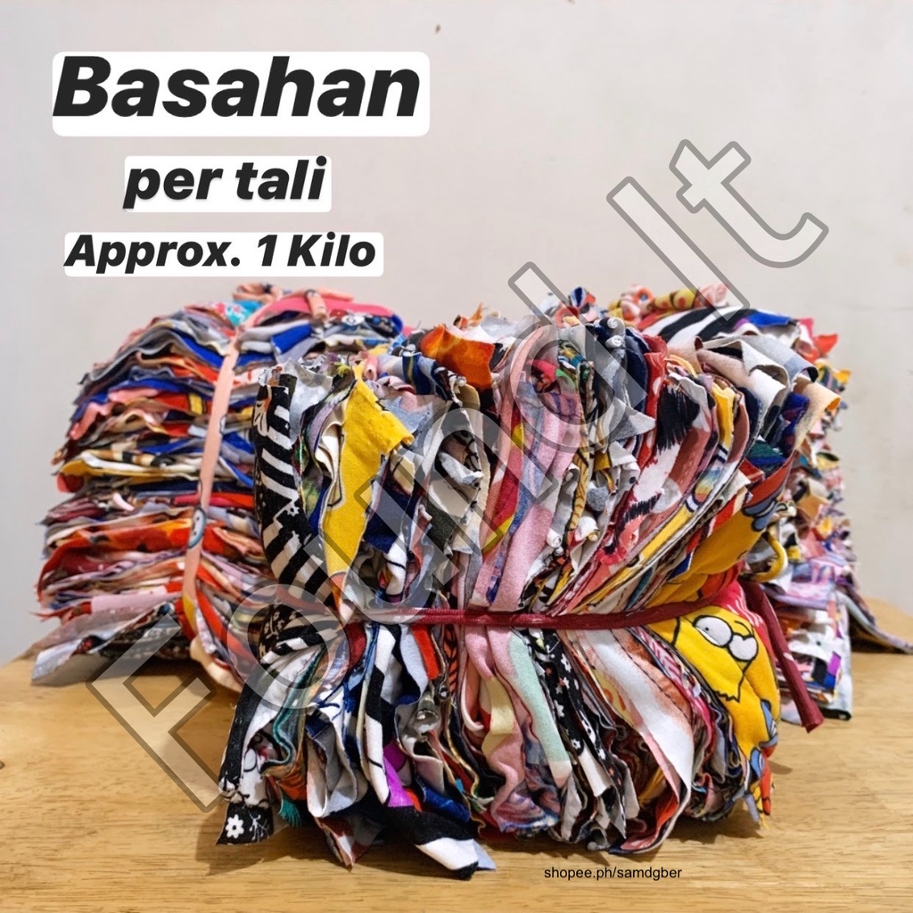 [Found It] Basahan per Tali (Approx 1 kilo) / Rug Bundle | Shopee ...