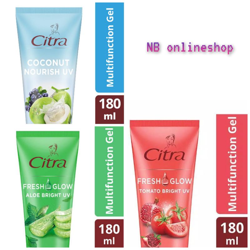 Citra Fresh Glow Multifunction 100ml and 180Ml | Shopee Philippines