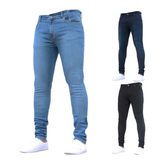[New Design Arrival] Maong Pants Skinny Jeans For Men's 4 Color ...