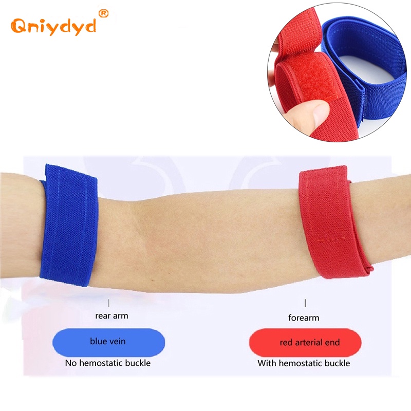 2pcs/set of adhesive tourniquet flexible outdoor emergency nylon yarn ...