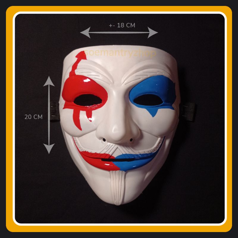 Joker Anonymous Mask Custom hacker hacker children's toy urbex people ...