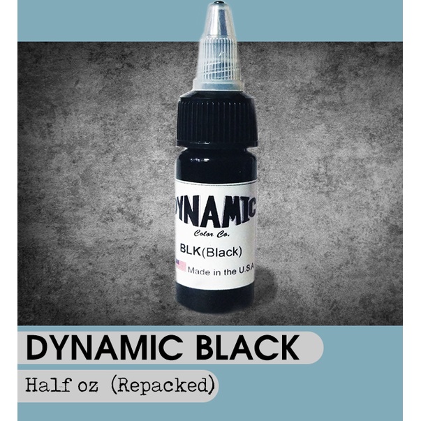 DYNAMIC BLACK 1/2oz (15ml Repacked) Original Dynamic Ink | Shopee ...