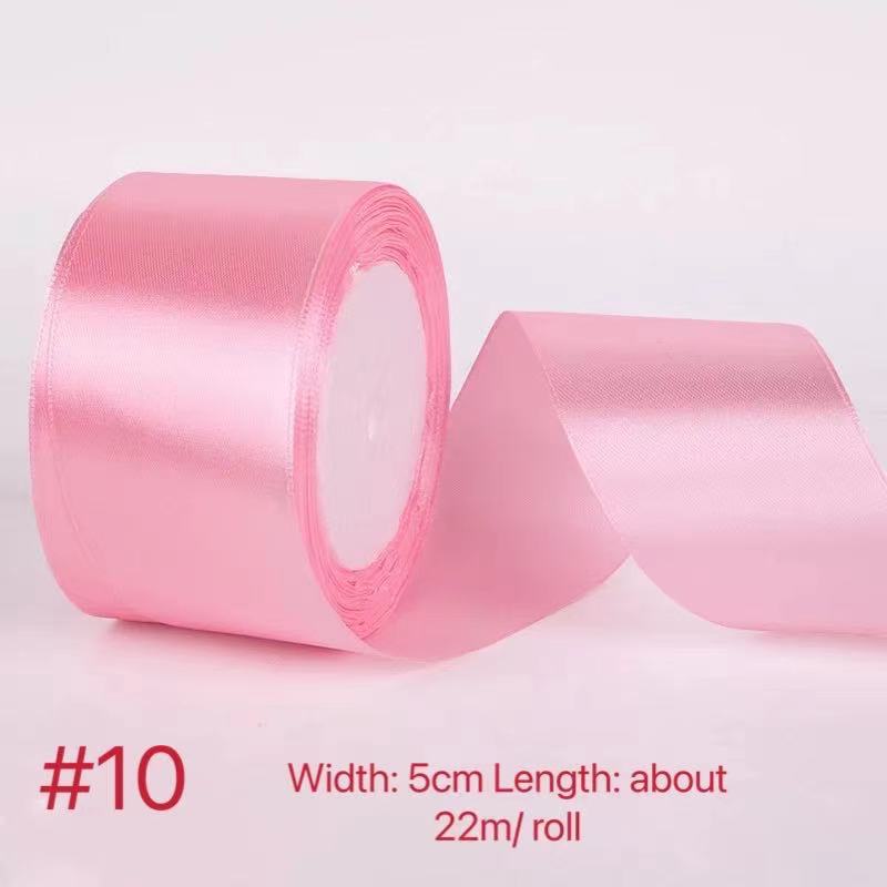 25Yards/Roll 5cm ribbon, satin ribbon, decorative ribbon, gift ...