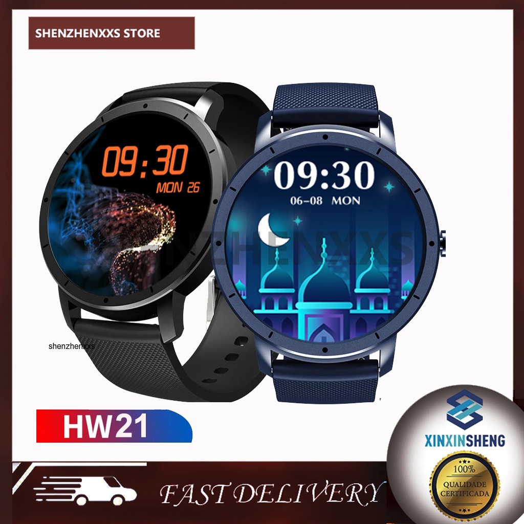 Wearfit pro 2021 New Smartwatch HW21 Heart Rate Monitor Alarm Clock ...