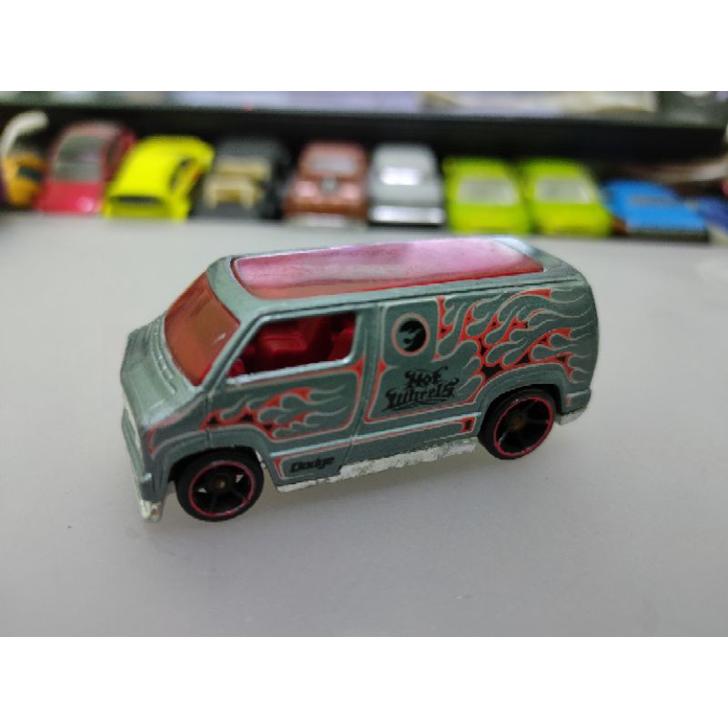 Hotwheels Grey Custom 77 Dodge Van First Edition | Shopee Philippines