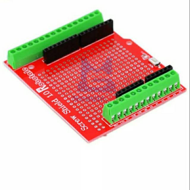 Arduino Uno Mega screw terminal block prototype board shield | Shopee ...