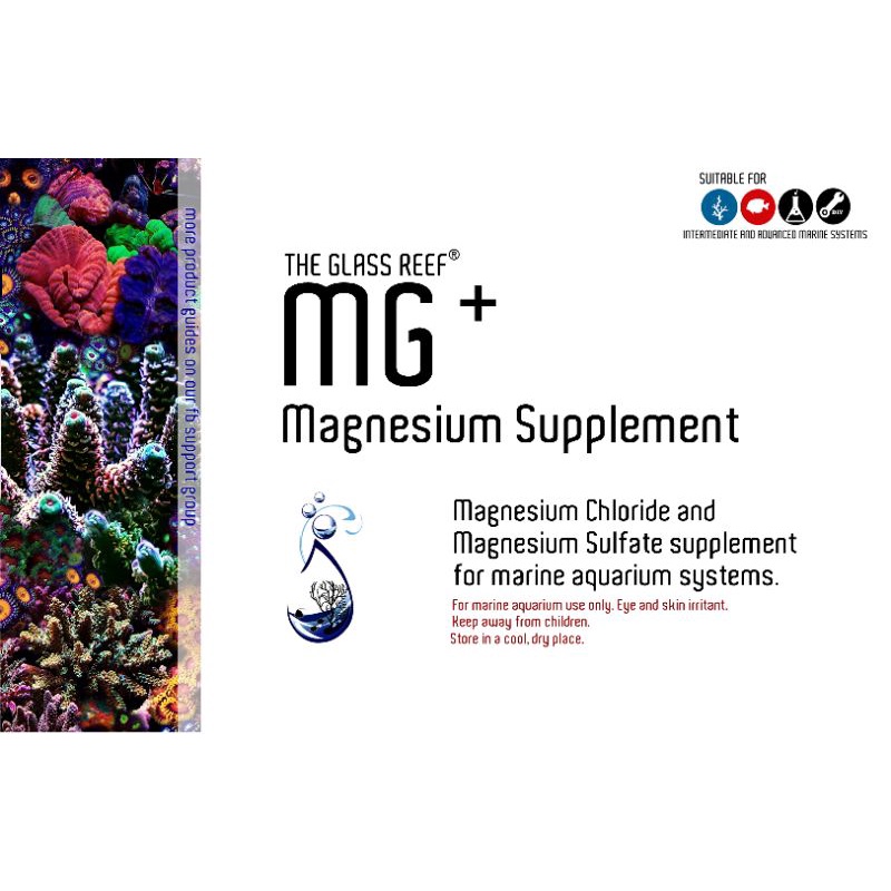 MG Plus Supplement for Saltwater Aquarium 1L | Shopee Philippines