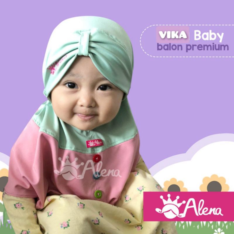 Vika baby hijab by Alena hijab | Shopee Philippines