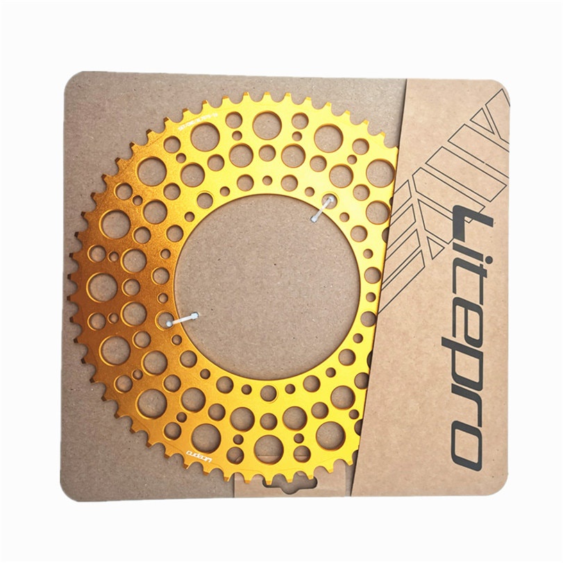 Litepro Starry Sky Positive And Negative Teeth Chainring 58/56/54T ...