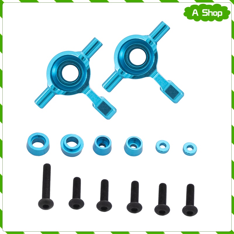 Aluminum Alloy Front Steering Cup Upright Hub Carrier for 2 TT02 1/10 ...