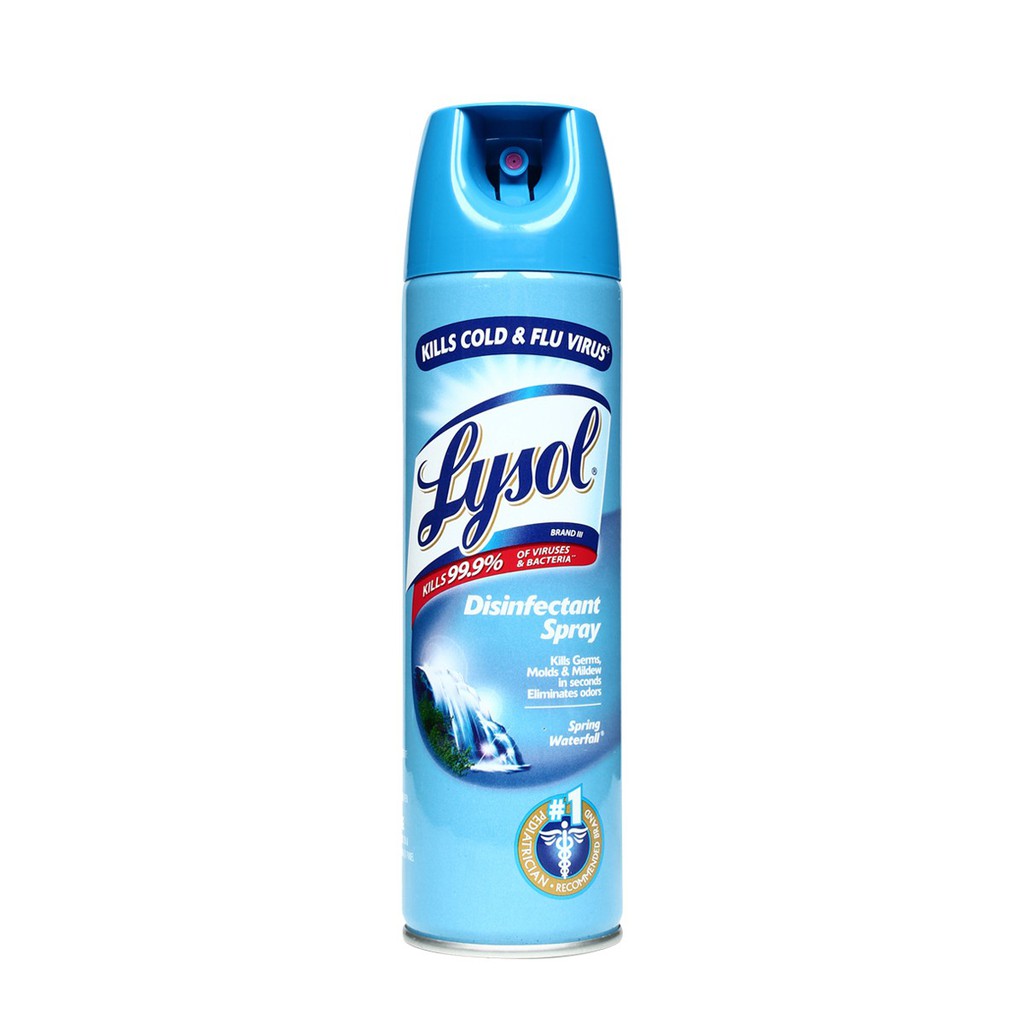 Lysol Disinfectant Spray Spring Waterfall 170g | Shopee Philippines
