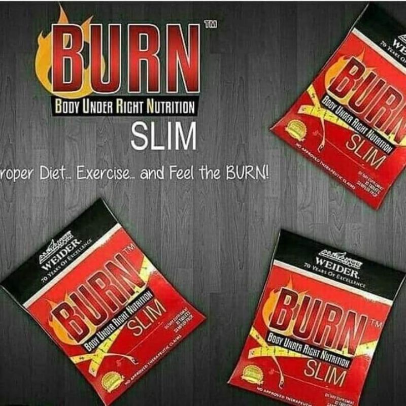 BURN SLIM FAT BURNER WEIGHT LOSS (10 tabs) | Shopee Philippines
