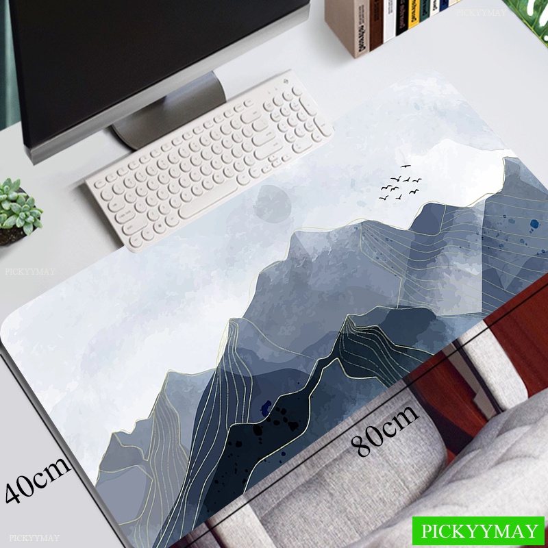 Abstract Art Large Mat Office Mouse Pad Big Gamer Mousepad Rubber ...