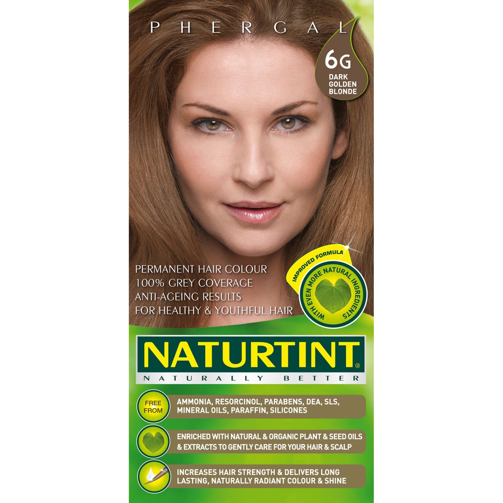 Naturtint Naturally Better Permanent Hair Color in 6G Dark Golden Blonde | Shopee Philippines
