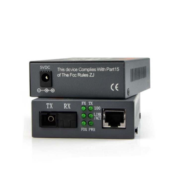 HTB-3100 Media Converter Netlink Fiber Transceiver Fiber Converter 25km ...