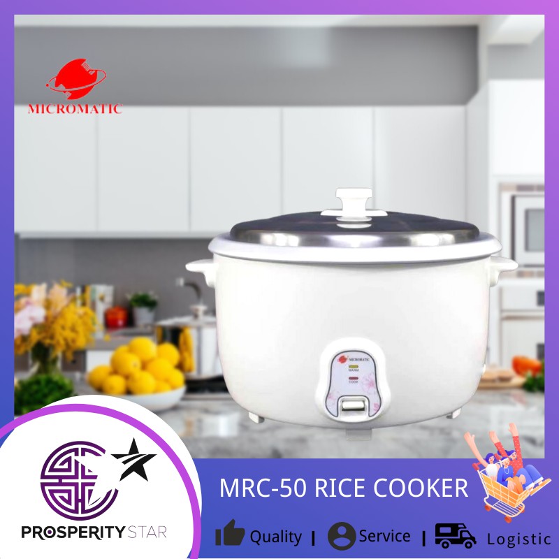Micromatic MRC-50 7.8Liters Rice Cooker | Shopee Philippines