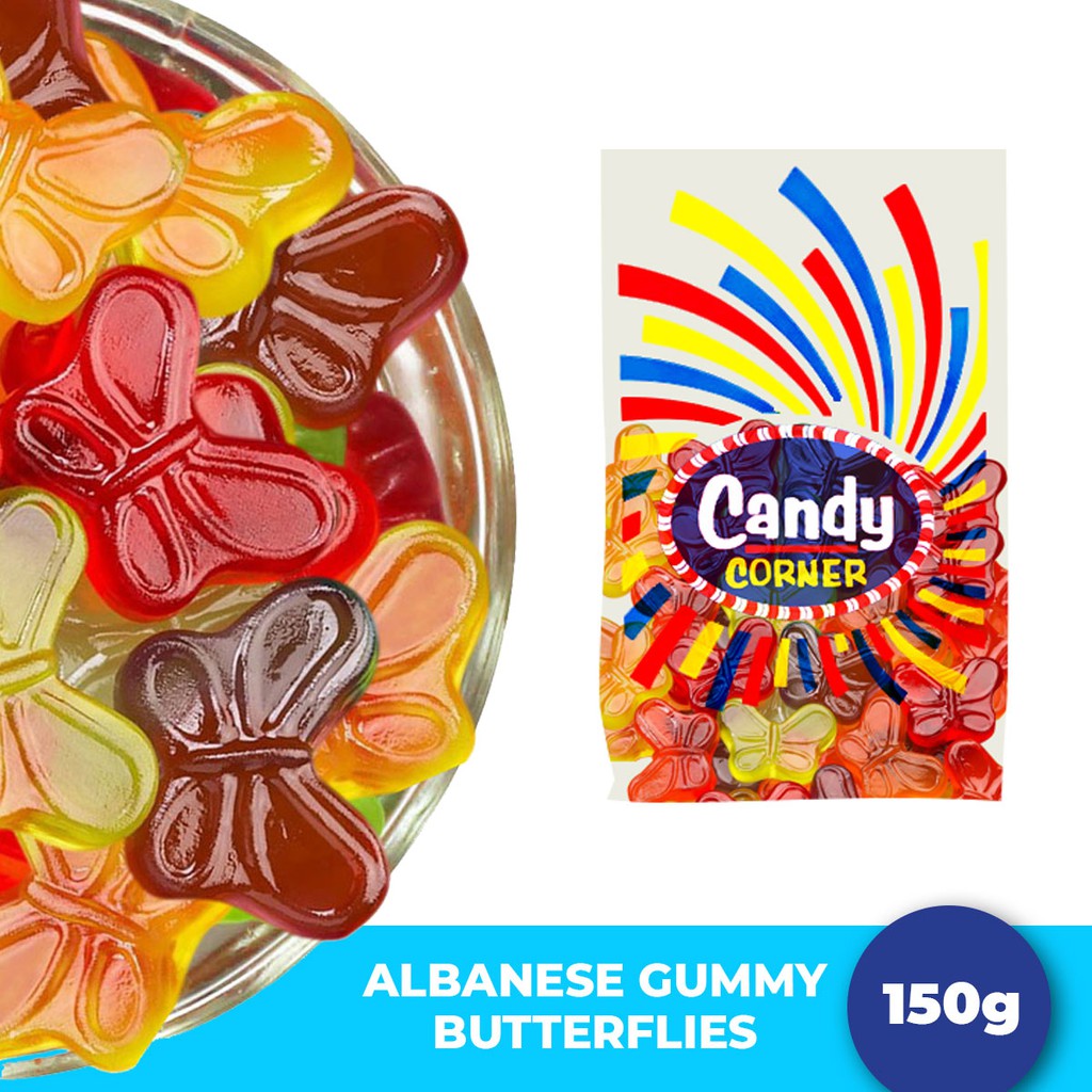 Albanese Assorted Mini Butterflies Gummy | Shopee Philippines