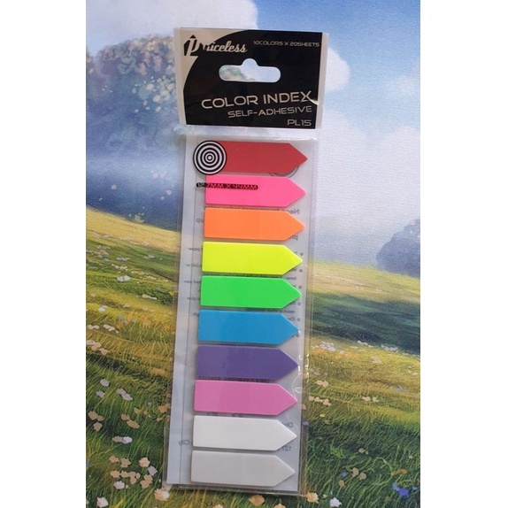 [FPS FairPriceSupplies] Color Index Self-Adhesive Index Tabs 127mm x ...