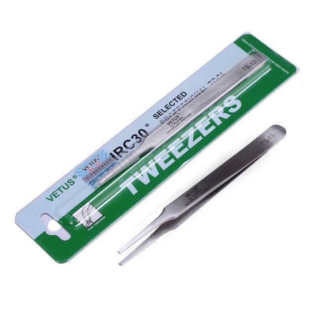 (WANTLAB) TS-13 Stainless steel industrial anti-static tweezers ...