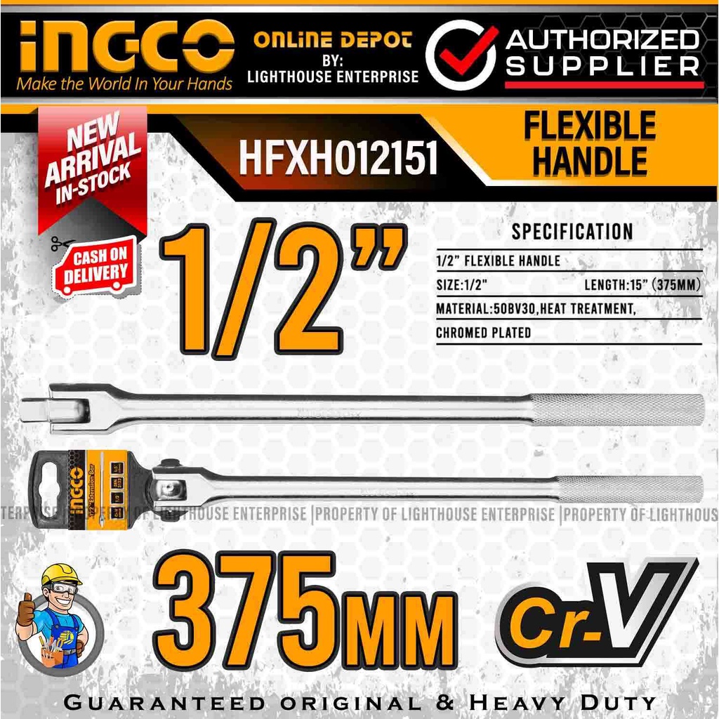 INGCO 1/2" Flexible Handle (HFXH012151) *LIGHTHOUSE ENTERPRISE ...