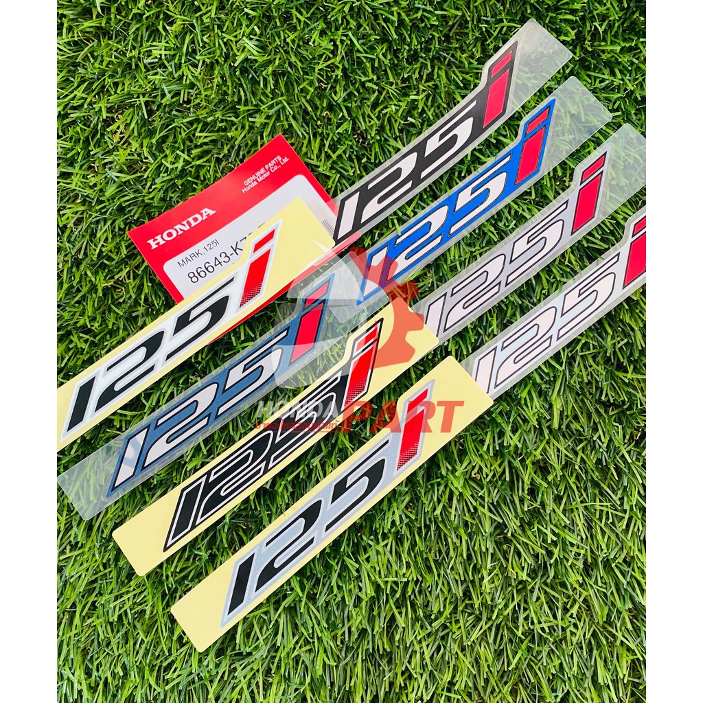 Sticker Mark 125i (Wave125i) Original Center | Shopee Philippines