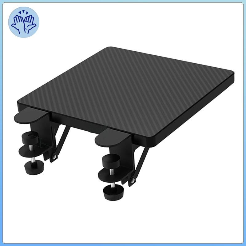 [wishshopezxh] Wooden Ergonomic Desk Extender Foldable Table Mount