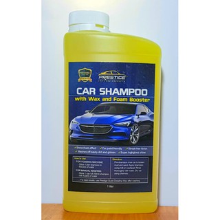 Prestige ELITE Car Shampoo with Wax and Foam Booster 1 Liter | Shopee ...