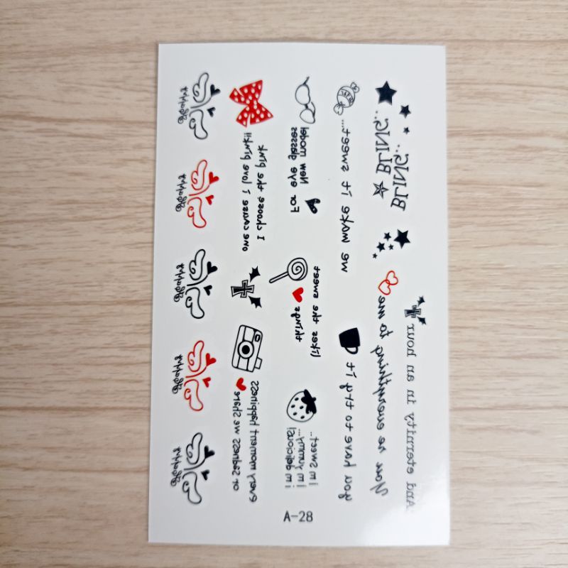 Aesthetic Tattoos Aesthetic Tattoos mini size Tattoo size semi ...