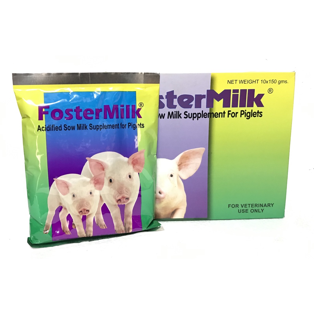 FOSTER MILK 150G - ACIDIFIED SOW MILK SUPPLEMENTS FOR PIGLETS | Shopee ...