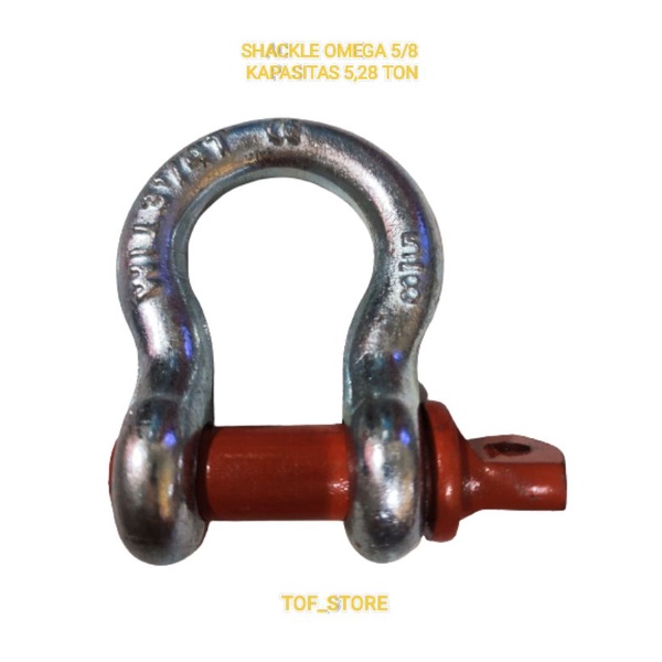 Shackle Omega 5/8 G 209 (3,25 Tons) | Shopee Philippines