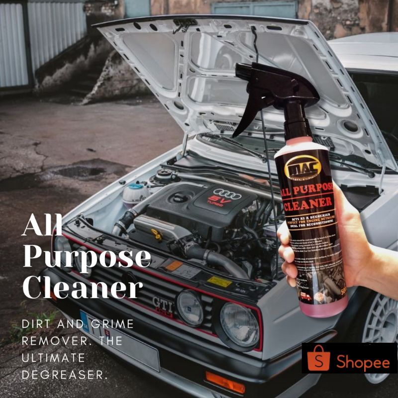 MAC Car Care ALL PURPOSE CLEANER (DEGREASER) | Shopee Philippines