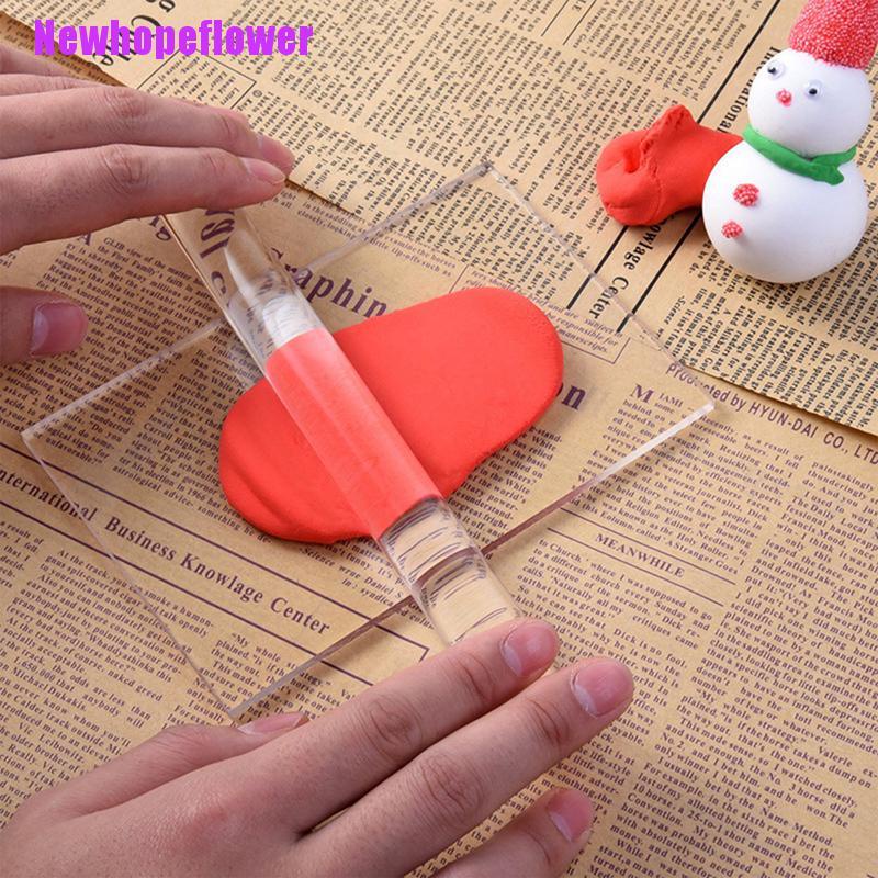 CKFR Polymer Clay Crafts Acrylic Roller Hollow Rolling Clay Bar Roll ...