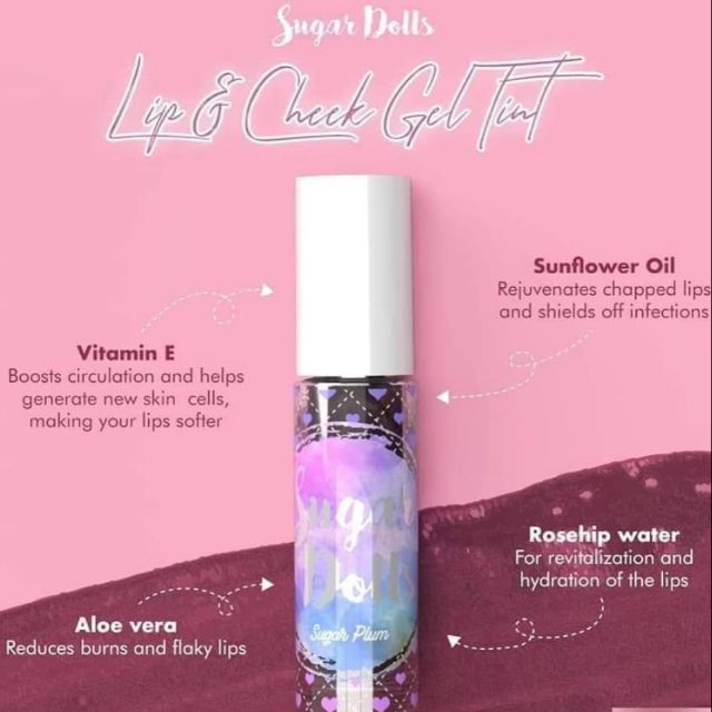 AUTHENTIC Sugar Dolls Lip and Cheek Gel Tint (Olderpack) | Shopee Philippines