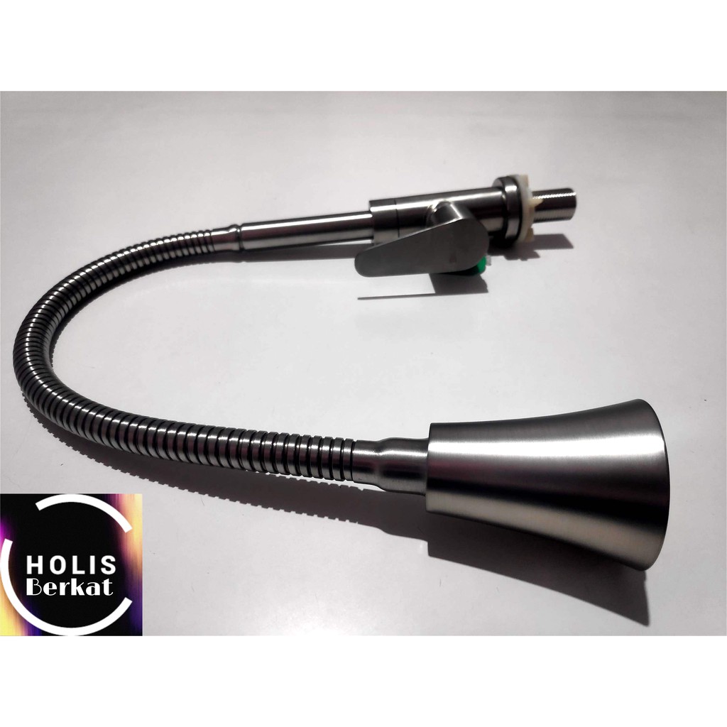 Water Tap / Goose Neck Faucet Flexible Drat Bottom SOLIGEN SUS 304 ...