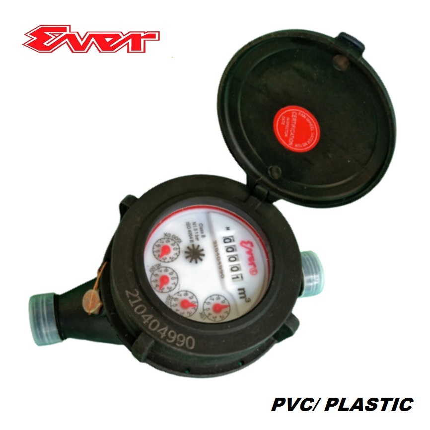 EVER Water Meter ( PVC, Brass)Original | Shopee Philippines